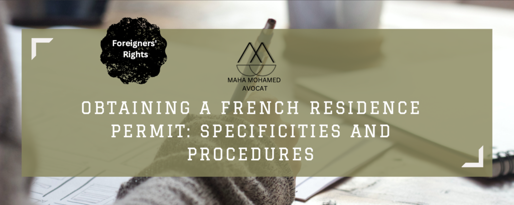 Obtaining a French Residence Permit : Procedures and Specifics - MM Avocat